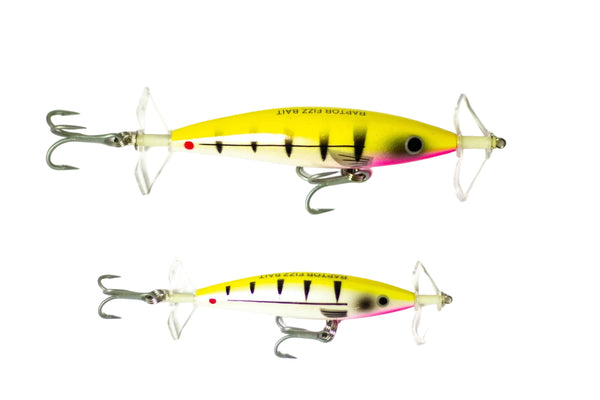 Fizz Bait 85mm & 115mm - Colour Range – Raptor Lures Northern Teritorry